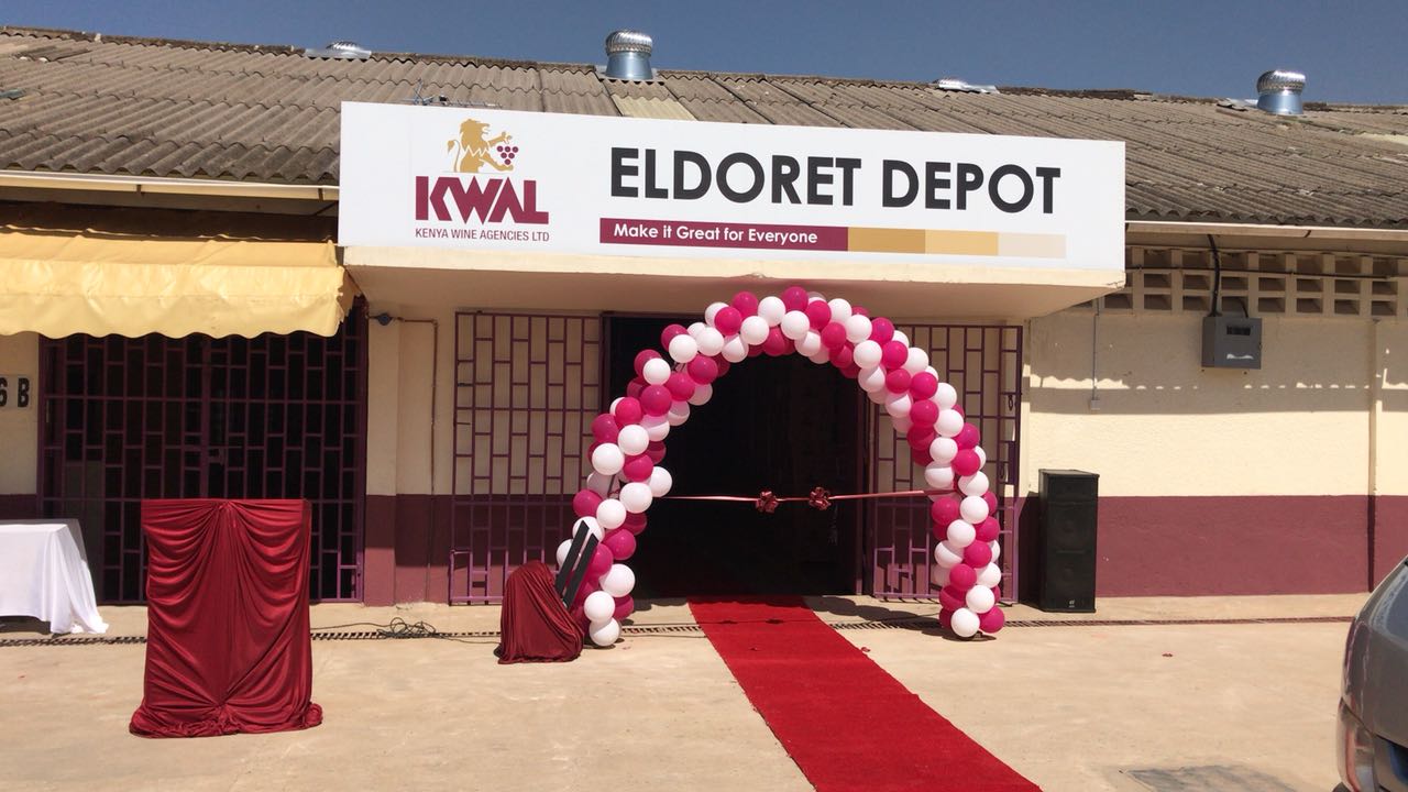 KWAL EYES LUCRATIVE ELDORET WITH A NEW DEPOT - Kenya Wine Agencies Ltd